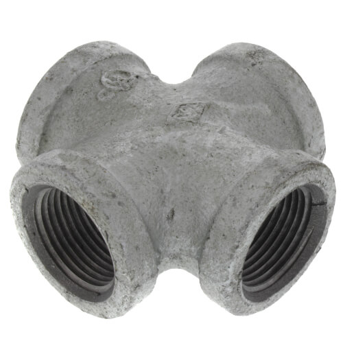 GVX075 - Bluefin GVX075 - 3/4" Galvanized Malleable Cross