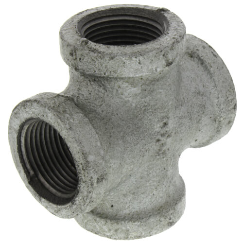 GVX075 - Bluefin GVX075 - 3/4" Galvanized Malleable Cross