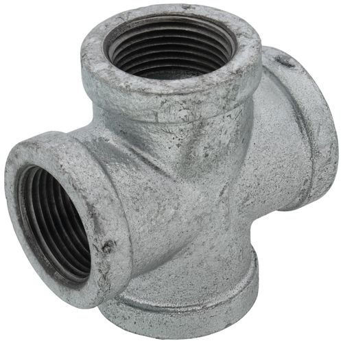 GVX100C - Bluefin GVX100C - 1" Galvanized Malleable Cross