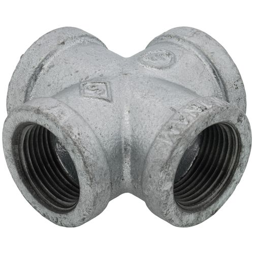 GVX100C - Bluefin GVX100C - 1" Galvanized Malleable Cross