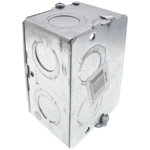 GW-125-G - Steel City GW-125-G - 2-1/2" Deep Gangable Masonry Box w/ 1/ ...