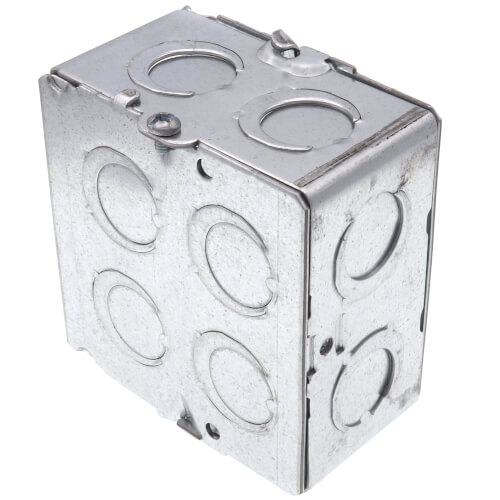 GW-135-G - Steel City GW-135-G - 3-1/2" Deep Gangable Masonry Box w/ 1/ ...