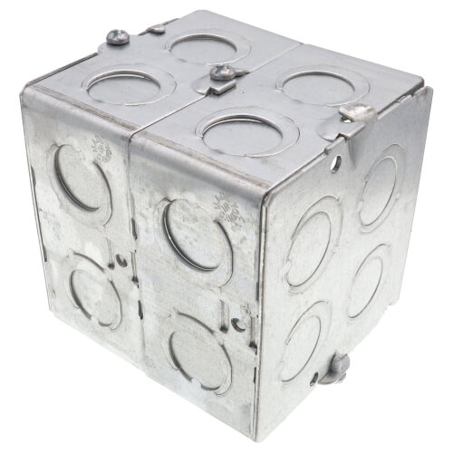GW-235-G - Steel City GW-235-G - 3-1/2" Deep Gangable Masonry Box w/ 1/ ...