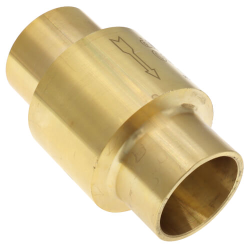 H-10754W - Webstone H-10754W - 1" Sweat Spring Loaded Check Valve, Lead ...
