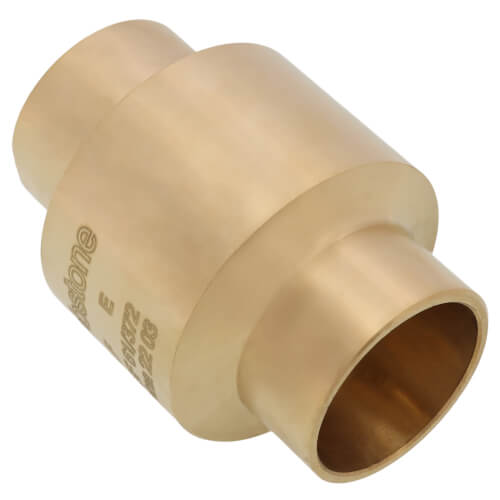 H-10755W - Webstone H-10755W - 1-1/4" Sweat Spring Loaded Check Valve ...