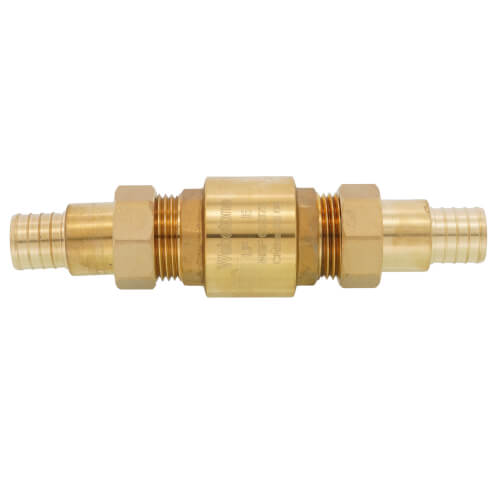 H-10814W - Webstone H-10814W - 1" F1807 PEX Forged DZR Brass In-Line ...