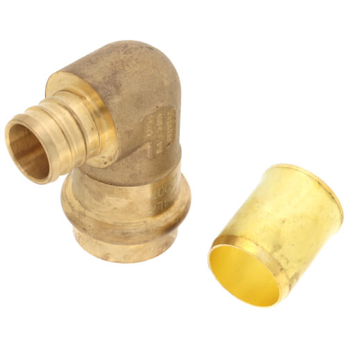 H-16823W - Webstone H-16823W - 3/4" PEX Crimp x Copper Press Brass ...