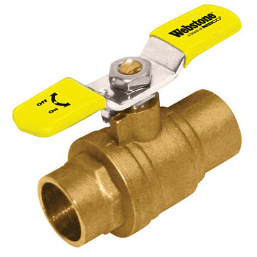 H-51702WSSW - Webstone H-51702WSSW - 1/2" Sweat Full Port Brass Ball ...