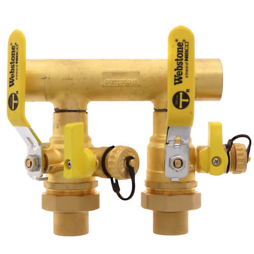 H-58354-54 - Webstone H-58354-54 - 1-1/4" Sweat Run x 1" Hydro-Core ...