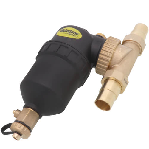 H-75703 - Webstone H-75703 - 3/4" Sweat Brass Magnetic Boiler Filter