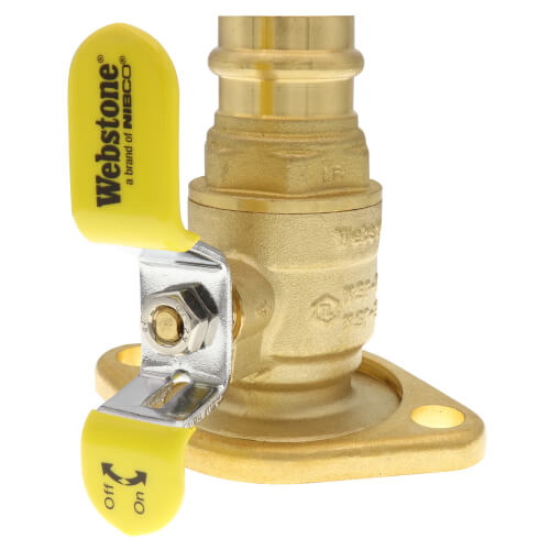 H-81404W - Webstone H-81404W - 1" Press Full Port Forged Brass Uni ...