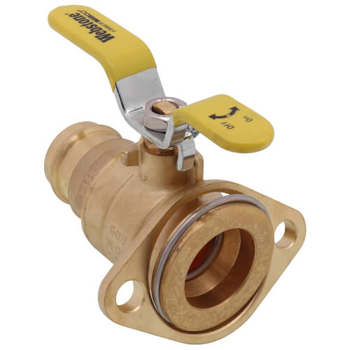 H-81405W - Webstone H-81405W - 1-1/4" Press Full Port Forged Brass Uni ...