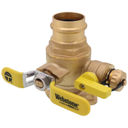 H-81416 - Webstone H-81416 - 1-1/2" Press Full Port Forged Brass Uni ...