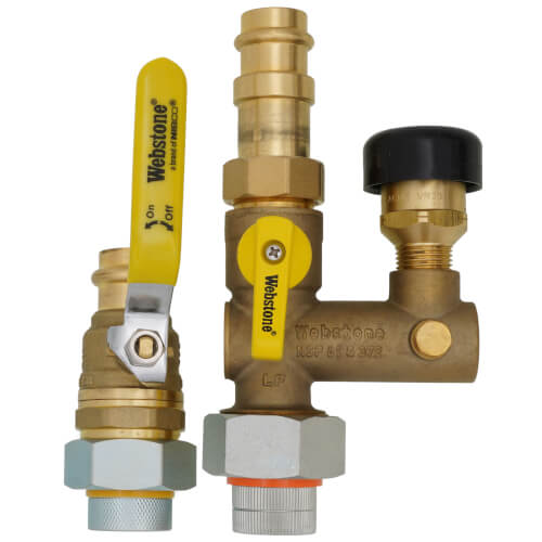 H-81663W-DUBV-VR - Webstone H-81663W-DUBV-VR - 3/4" FIP Union x Press ...