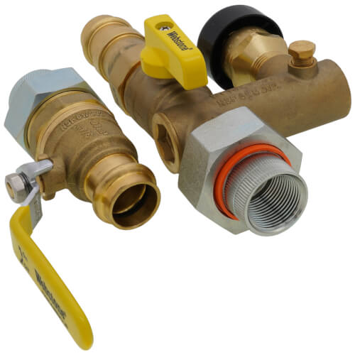 H-81663W-DUBV-VR - Webstone H-81663W-DUBV-VR - 3/4" FIP Union x Press ...