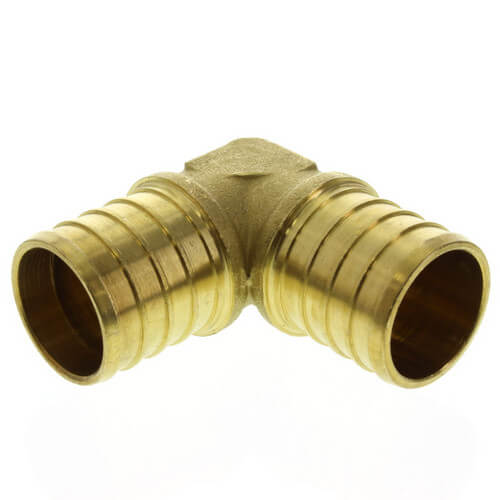 PXLN0100-NL - Everflow PXLN0100-NL - 1" PEX x 1" PEX Brass Elbow (Lead ...