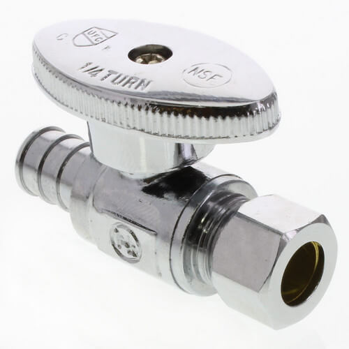 H170500LF - Rifeng H170500LF - 1/2" PEX Straight Stop (1/4 Turn) (Lead ...