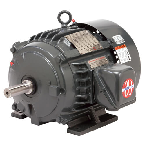H20P2D - US Motors H20P2D - 3-Phase TEFC General Purpose Motor, 256T ...