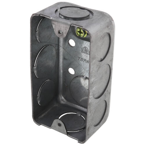 H4470 - Southwire H4470 - 4" x 2" Drawn Handy Box, 1-1/2" Deep w/ 1/2 ...