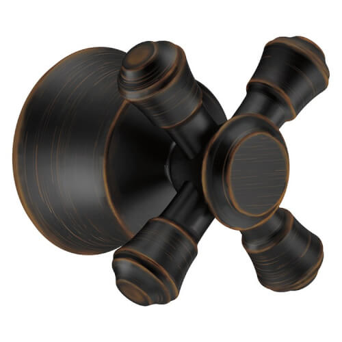 H795RB - Delta H795RB - Venetian Bronze Metal Cross Handle Kit For ...