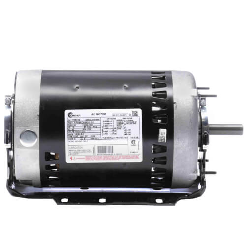 H853V2 - Century H853V2 - 6-1/2" 3-Phase OPD Resilient Base Motor (460/ ...