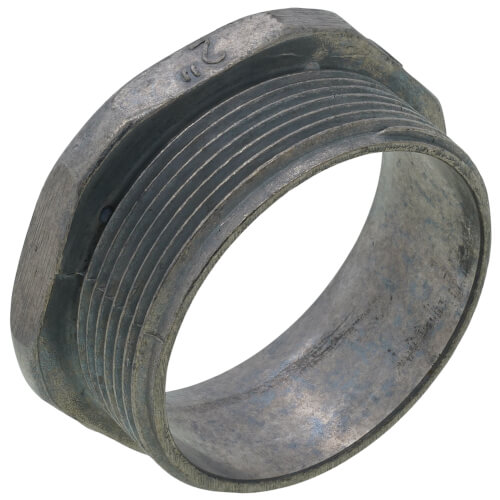 HA-206 - Steel City HA-206 - 2" Rigid Zinc Conduit Chase Nipple