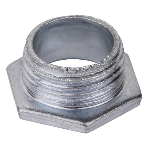 HA-410 - Steel City HA-410 - 4" Zinc-Plated Iron Conduit Chase Nipple