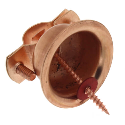 HBE-CP12 - Piers HBE-CP12 - 1/2" Copper Plated Coated Van Hanger