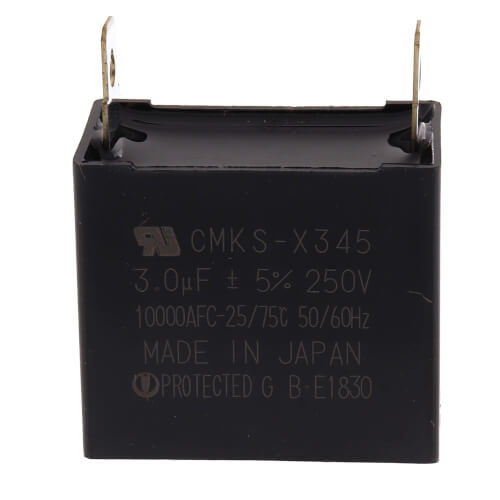 HC91PD001 - Carrier HC91PD001 - 250V Rectangular Capacitor, 3 MFD ...