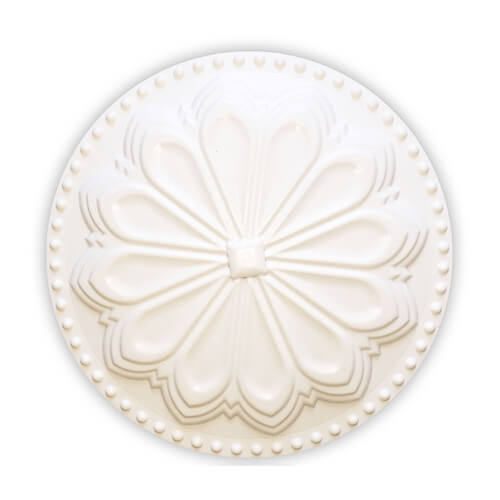 HEFL00 - Creative Cleanout Covers HEFL00 - 6" Hermosa Flat Decorative ...