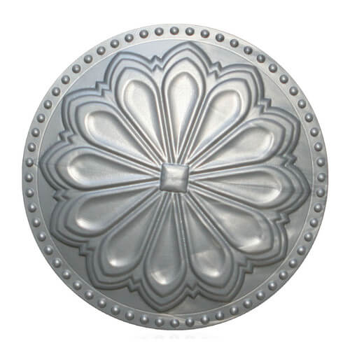 HEFL01 - Creative Cleanout Covers HEFL01 - 6" Hermosa Flat Decorative ...