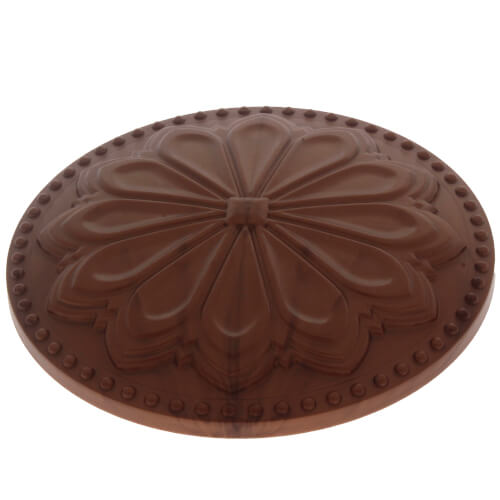 HEFL04 - Creative Cleanout Covers HEFL04 - 6" Hermosa Flat Decorative ...