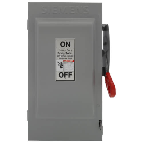 HF362 - Siemens HF362 - 60A Low Volt. Circuit Protection Fused Heavy ...