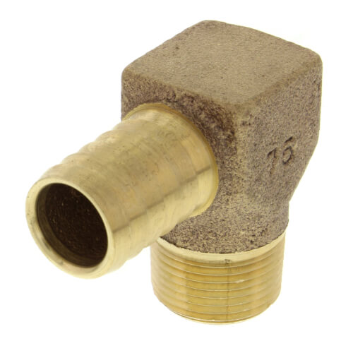 HL-075NL - Boshart HL-075NL - 3/4" MPT x Insert Male Hydrant Elbow ...