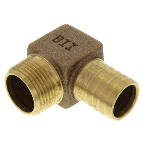 HL-100NL - Boshart HL-100NL - 1" MPT x Insert Male Hydrant Elbow (Lead ...