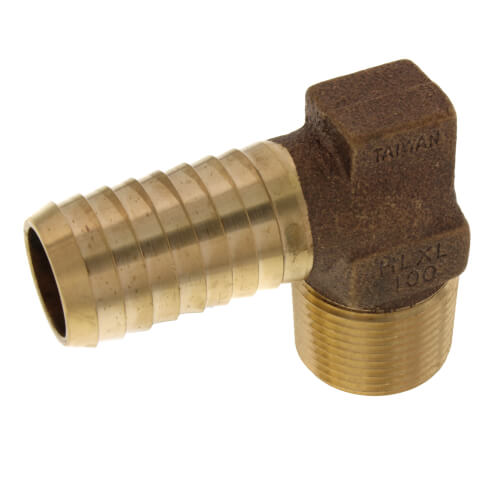 HLXL-100NL - Boshart HLXL-100NL - 1" MPT x Insert Male Hydrant Elbow ...