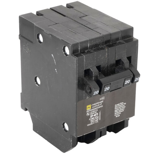 HOMT2020220 - Square D HOMT2020220 - Homeline Single/2 Pole Miniature ...