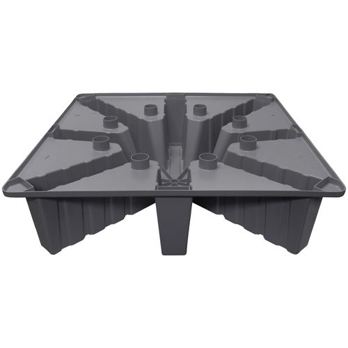 HP3232-8 - DiversiTech HP3232-8 - Heat Pump Pad, 32" x 32" x 8"