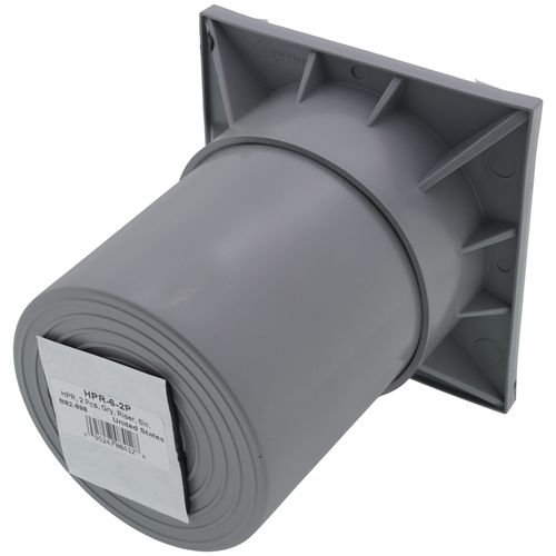 HPR-6-2P - DiversiTech HPR-6-2P - 6" Two-Piece Heat Pump Riser (Dark Gray)