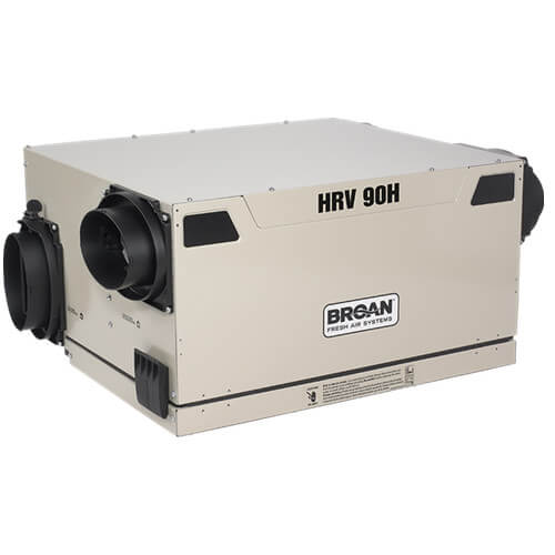 HRV90HS - Broan HRV90HS - HRV90HS, 45-96 CFM Heat Recovery Ventilator ...