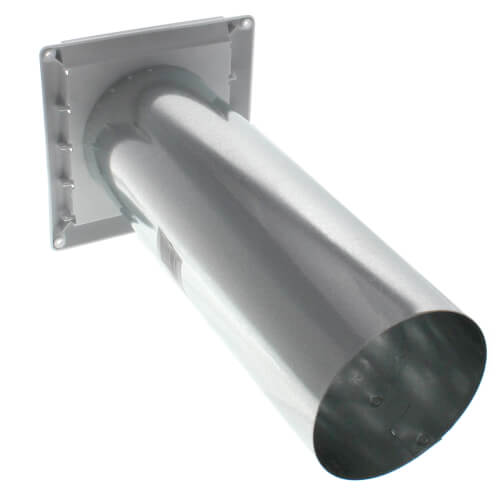 HS4W - Fantech HS4W - HS Series Plastic Louvered Shutter w/ Tailpiece ...