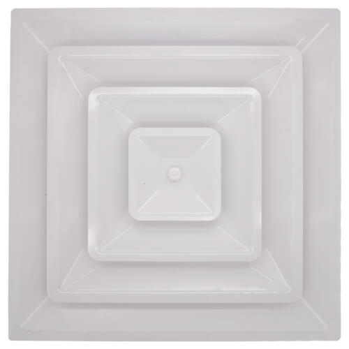 HT-2X2-SPL08-IB - HaVACo HT-2X2-SPL08-IB - 3-Cone Supply Grille w/ Pre ...