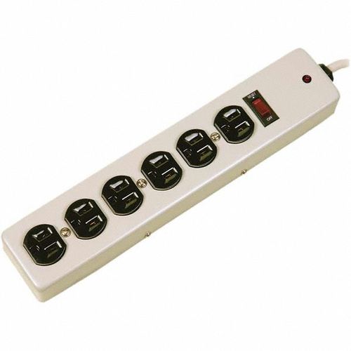 HBL6MPS1050 - Hubbell HBL6MPS1050 - 6 Outlets, 15A, 125v Surge Power ...