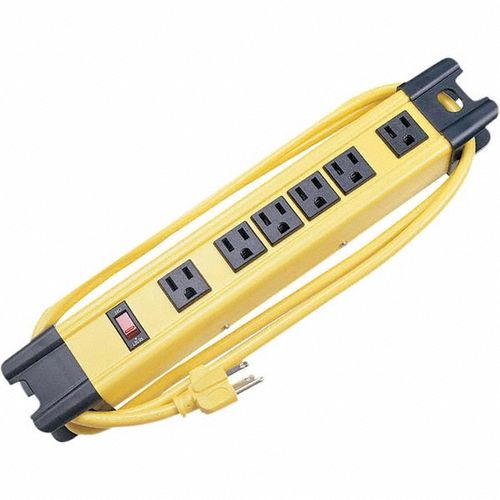 HBL6PS350YL - Hubbell HBL6PS350YL - 6 Outlets, 15A, 125v Surge Power ...
