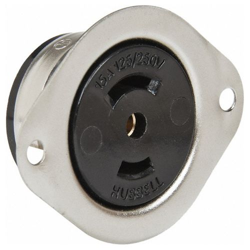 HBL7487 - Hubbell HBL7487 - 125/250 VAC, 15 Amp, ML-3R NEMA, Ungrounded ...