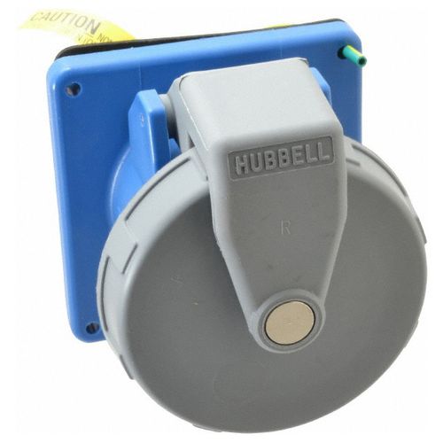 HBL460R9W - Hubbell HBL460R9W - 4 Pin, Pin and Sleeve Female Receptacle ...