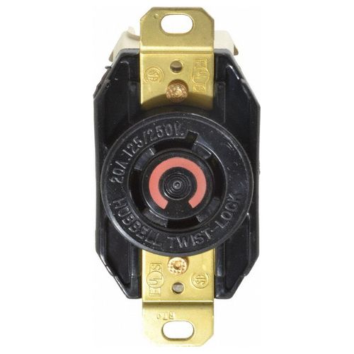 HBL2410 - Hubbell HBL2410 - 125/250 VAC, 20 Amp, L14-20R NEMA, Self ...