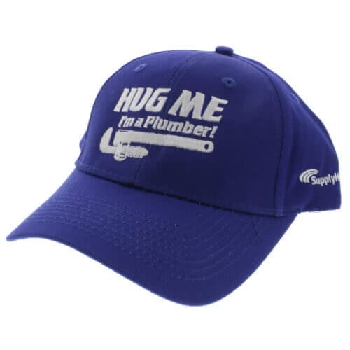 HUG-CAP-BLUE - SupplyHouse Promo HUG-CAP-BLUE - Hug a Plumber Hat