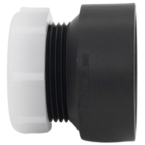 I018050 - Nibco I018050 - 1-1/2" Hub x Slip Joint ABS DWV Trap Adapter ...