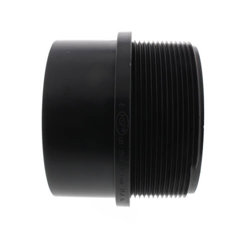 I032200 - Nibco I032200 - 4" SPG x MIPT ABS Male Adapter (58042)
